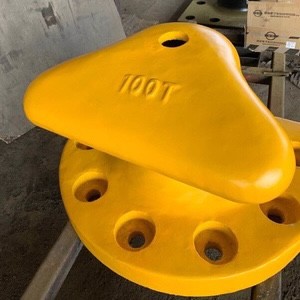 100T T Head Cast Iron Ship's Bollard Boat Bollard Galvanized Mooring ...