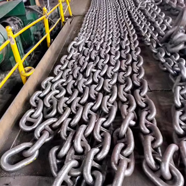 60mm Galvanized Steel Stud Link Anchor Chain Ship Anchor Chain Ship ...
