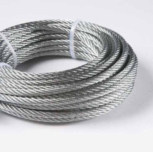 16mm Fiber Core Galvanizing High Carbon Wire Rope Sling For Marine Deck ...