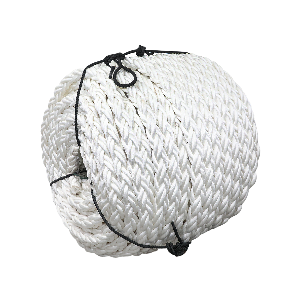 White Color 10-160mm 2 Inch Custom 8 Strands Braided Nylon Rope for ...