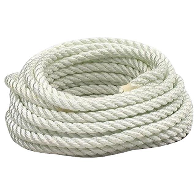 3 Strand Nylon Twisted White Color Marine Packing Rope