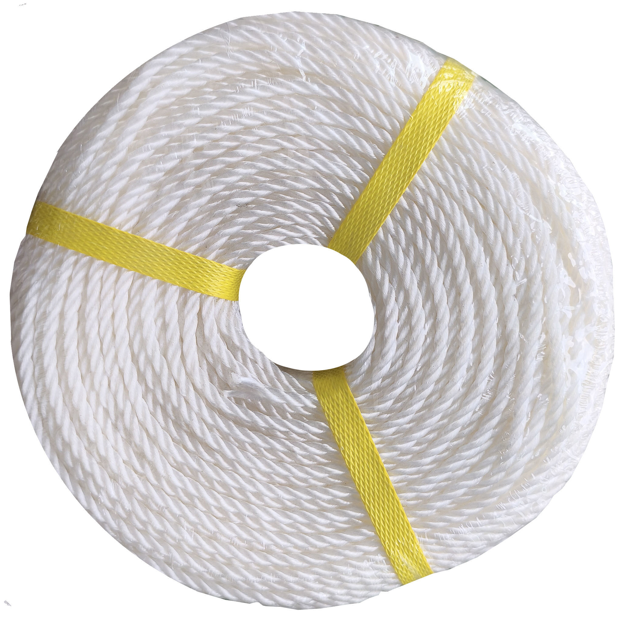 6mm Polyethylene 3 Strands Twisted Nylon Rope Plastic PE Rope for ...