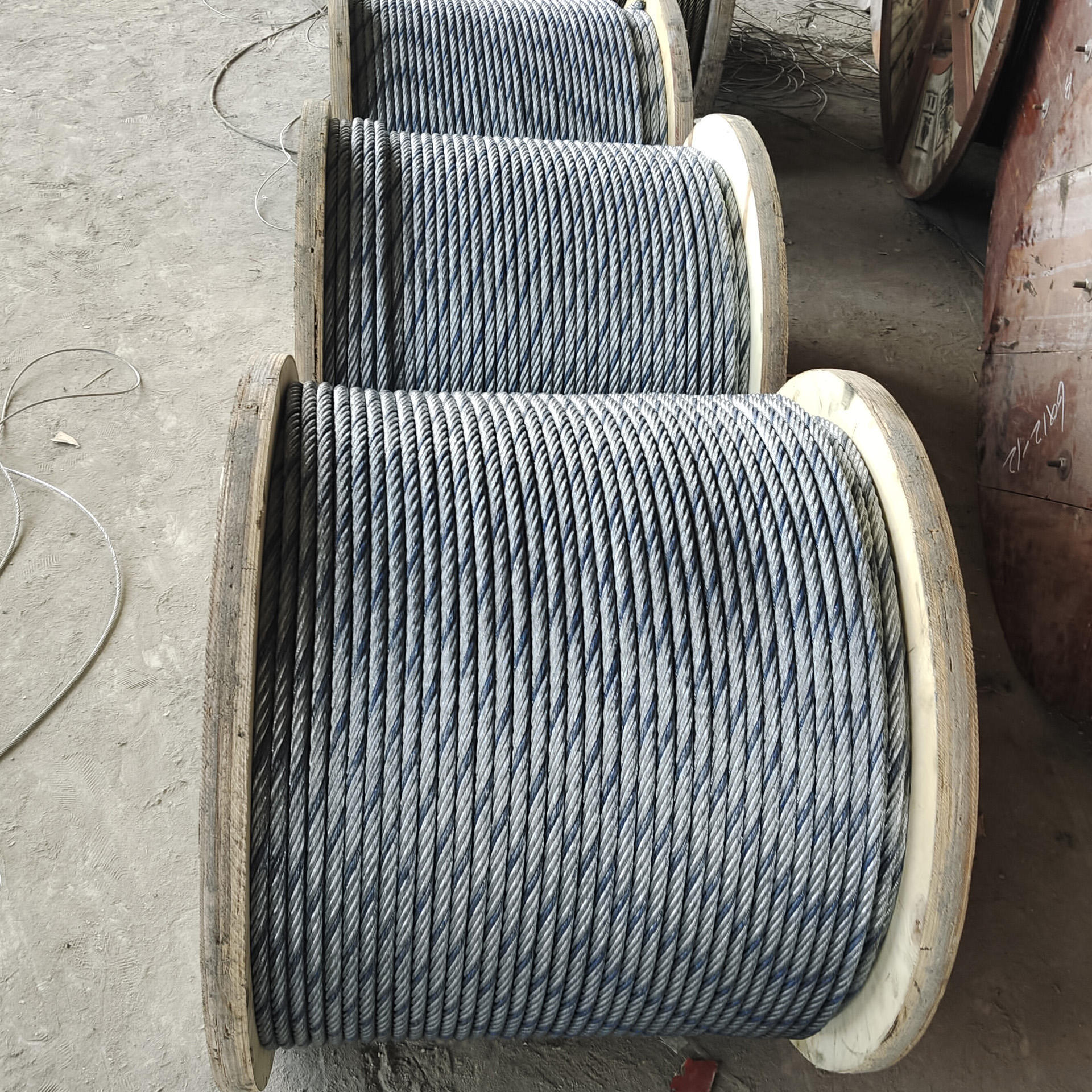 Hot Dip Galvanized/ Ungalvanized Zinc Plated PVC phủ sợi lõi thép lõi ...